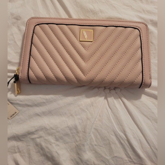 Victoria's Secret | Bags | Victoria Secret Light Rose Pink Wallet ...